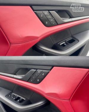 Red Porsche Taycan 2021 in Kaunas, with an engine capacity of 0.00 L and mileage of 56 thousand km for 58800 €, photo 36 on AUTOMOTO.COM.LV