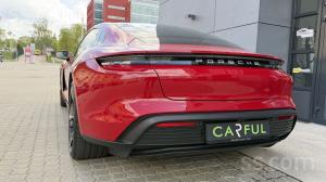 Sarkans Porsche Taycan 2022 Rīga, ar dzinēja tilpumu 0.00 L un nobraukumu 92 tūkst. km par 59000 €, foto 9 vietnē AUTOMOTO.COM.LV