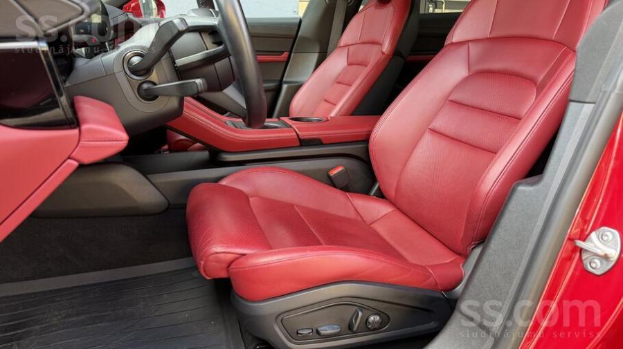 Sarkans Porsche Taycan 2022 Rīga, ar dzinēja tilpumu 0.00 L un nobraukumu 92 tūkst. km par 59000 €, foto 20 vietnē AUTOMOTO.COM.LV