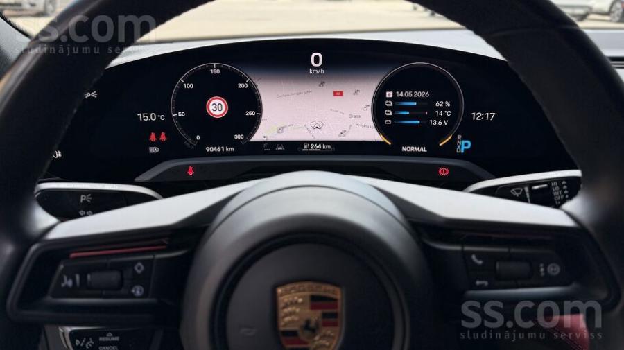 Sarkans Porsche Taycan 2022 Rīga, ar dzinēja tilpumu 0.00 L un nobraukumu 92 tūkst. km par 59000 €, foto 31 vietnē AUTOMOTO.COM.LV