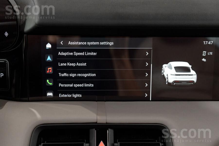 Porsche Taycan 2022 Rīga, ar dzinēja tilpumu 0.00 L un nobraukumu 36 tūkst. km par 55900 €, foto 35 vietnē AUTOMOTO.COM.LV