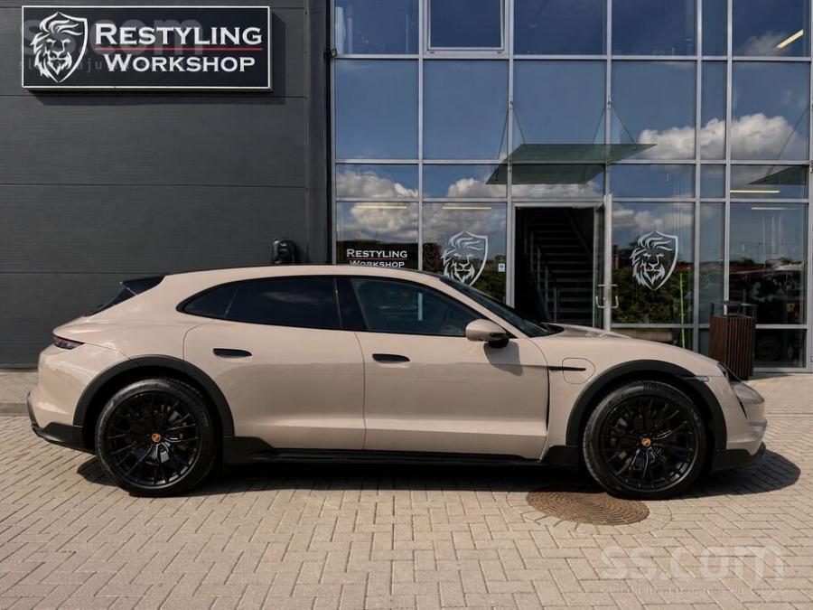 Porsche Taycan 2023 in Riga, with an engine capacity of 0.00 L and mileage of 28 thousand km for 69990 €, photo 5 on AUTOMOTO.COM.LV