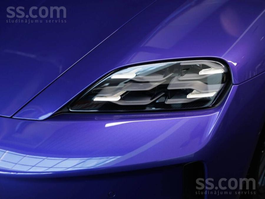 Violet Porsche Taycan 2025 in Riga, with an engine capacity of 0.00 L and mileage of 300 thousand km for 138900 €, photo 14 on AUTOMOTO.COM.LV