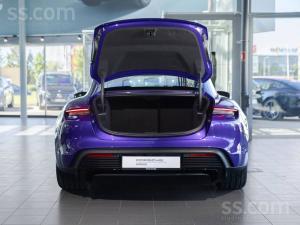 Violet Porsche Taycan 2025 in Riga, with an engine capacity of 0.00 L and mileage of 300 thousand km for 138900 €, photo 15 on AUTOMOTO.COM.LV