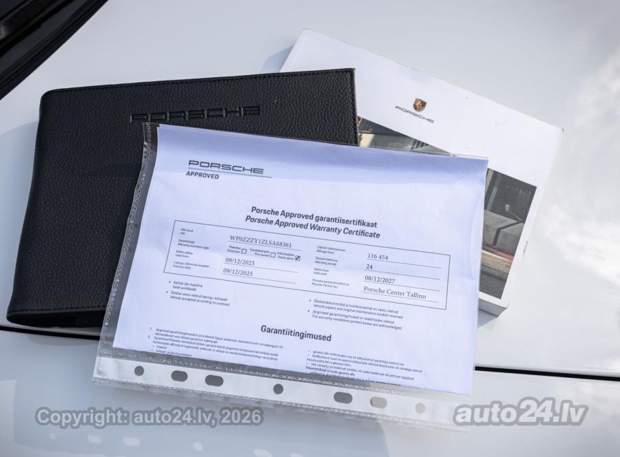 Balts Porsche Taycan 2020 Tallina, ar dzinēja tilpumu 0.00 L un nobraukumu 119 tūkst. km par 67900 €, foto 30 vietnē AUTOMOTO.COM.LV