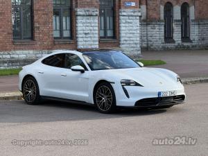 White Porsche Taycan 2021 in Tallinn, with an engine capacity of 0.00 L and mileage of 65 thousand km for 66666 €, photo 3 on AUTOMOTO.COM.LV