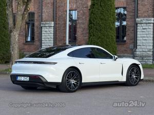 White Porsche Taycan 2021 in Tallinn, with an engine capacity of 0.00 L and mileage of 65 thousand km for 66666 €, photo 6 on AUTOMOTO.COM.LV