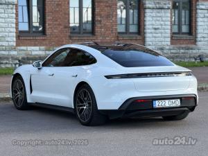 White Porsche Taycan 2021 in Tallinn, with an engine capacity of 0.00 L and mileage of 65 thousand km for 66666 €, photo 8 on AUTOMOTO.COM.LV