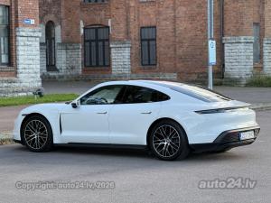 White Porsche Taycan 2021 in Tallinn, with an engine capacity of 0.00 L and mileage of 65 thousand km for 66666 €, photo 9 on AUTOMOTO.COM.LV