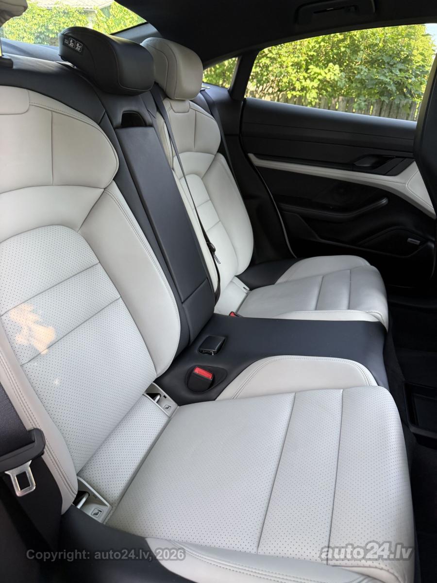 White Porsche Taycan 2021 in Tallinn, with an engine capacity of 0.00 L and mileage of 65 thousand km for 66666 €, photo 15 on AUTOMOTO.COM.LV