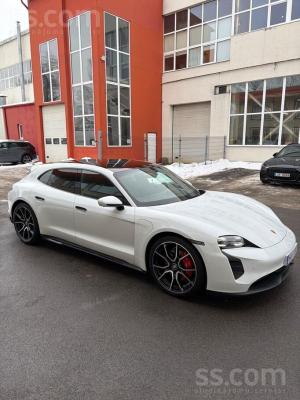 Balts Porsche Taycan 2023 Rīga, ar dzinēja tilpumu 0.00 L un nobraukumu 45 tūkst. km par 72900 €, foto 2 vietnē AUTOMOTO.COM.LV
