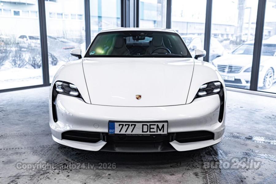 White Porsche Taycan 2020 in Tallinn, with an engine capacity of 0.00 L and mileage of 115 thousand km for 69900 €, photo 2 on AUTOMOTO.COM.LV