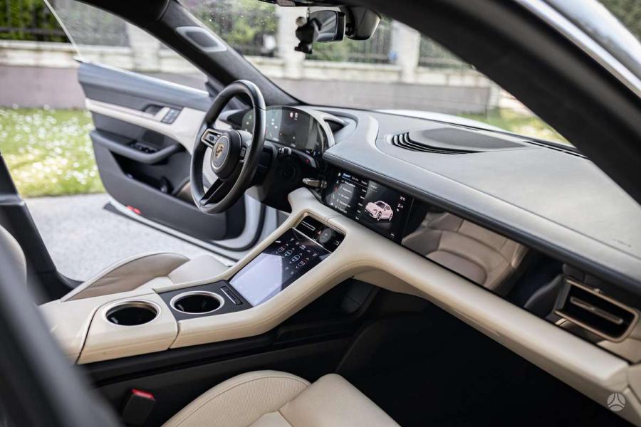 Balts Porsche Taycan 2020 Tallina, ar dzinēja tilpumu 0.00 L un nobraukumu 119 tūkst. km par 67900 €, foto 10 vietnē AUTOMOTO.COM.LV