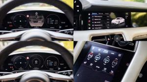 Balts Porsche Taycan 2020 Tallina, ar dzinēja tilpumu 0.00 L un nobraukumu 119 tūkst. km par 67900 €, foto 25 vietnē AUTOMOTO.COM.LV