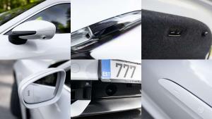 Balts Porsche Taycan 2020 Tallina, ar dzinēja tilpumu 0.00 L un nobraukumu 119 tūkst. km par 67900 €, foto 31 vietnē AUTOMOTO.COM.LV