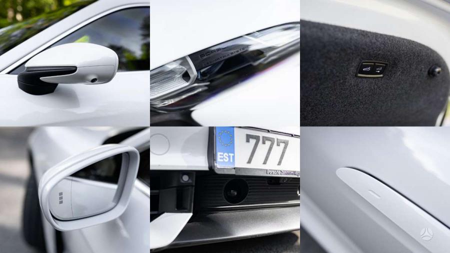 Balts Porsche Taycan 2020 Tallina, ar dzinēja tilpumu 0.00 L un nobraukumu 119 tūkst. km par 67900 €, foto 31 vietnē AUTOMOTO.COM.LV