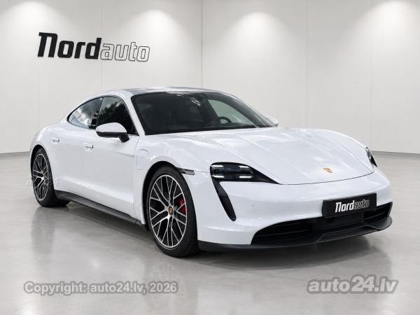 White Porsche Taycan 2020 in Tallinn, with an engine capacity of 0.00 L and mileage of 135 thousand km for 53900 €, photo 4 on AUTOMOTO.COM.LV