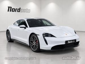 White Porsche Taycan 2020 in Tallinn, with an engine capacity of 0.00 L and mileage of 135 thousand km for 53900 €, photo 4 on AUTOMOTO.COM.LV