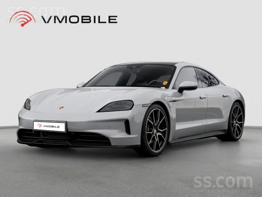 Balts Porsche Taycan 2024 Rīga, ar dzinēja tilpumu 0.00 L un nobraukumu 21 tūkst. km par 93380 €, foto 1 vietnē AUTOMOTO.COM.LV