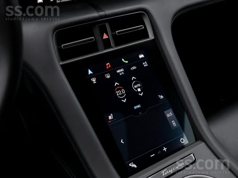 Balts Porsche Taycan 2024 Rīga, ar dzinēja tilpumu 0.00 L un nobraukumu 21 tūkst. km par 93380 €, foto 10 vietnē AUTOMOTO.COM.LV
