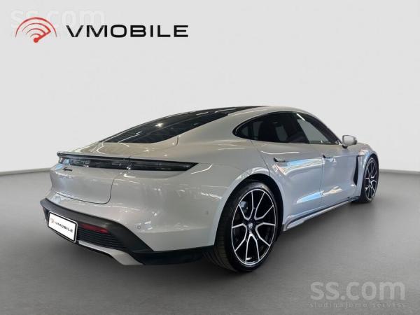 Белый Порше Тайкан 2025 в Рига, объемом двигателя 0.00 л и пробегом 23 тыс. км за 97600 €, фото 2 на AUTOMOTO.COM.LV