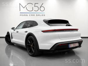 White Porsche Taycan 2021 in Riga, with an engine capacity of 0.00 L and mileage of 42 thousand km for 59900 €, photo 6 on AUTOMOTO.COM.LV