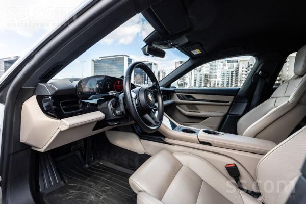 Balts Porsche Taycan 2023 Rīga, ar dzinēja tilpumu 0.00 L un nobraukumu 41 tūkst. km par 66900 €, foto 6 vietnē AUTOMOTO.COM.LV