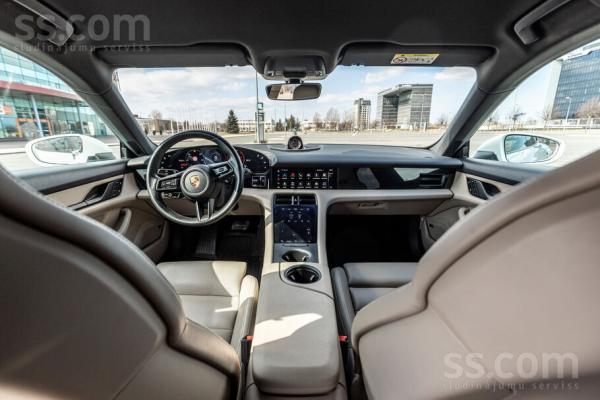 Balts Porsche Taycan 2023 Rīga, ar dzinēja tilpumu 0.00 L un nobraukumu 41 tūkst. km par 66900 €, foto 8 vietnē AUTOMOTO.COM.LV
