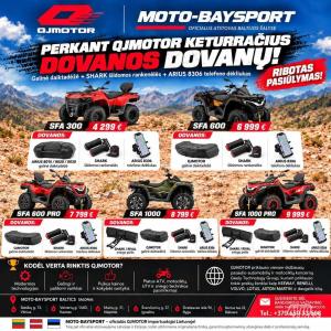 Zaļš QJ Motor SFA 1000 2026 Kauņa, ar dzinēja tilpumu 1.00 L un nobraukumu 0 tūkst. km par 8799 €, foto  vietnē AUTOMOTO.COM.LV
