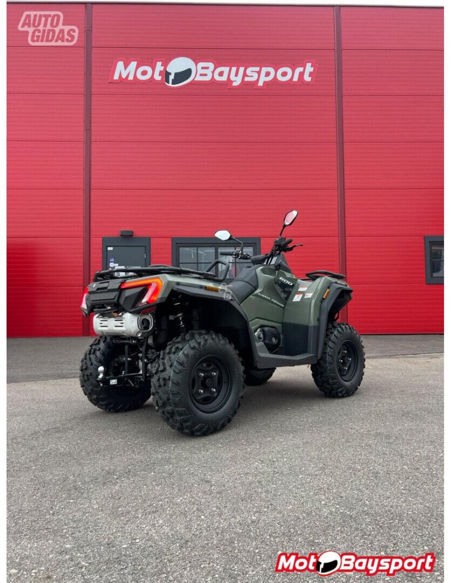 Zaļš QJ Motor SFA 600 2026 Kauņa, ar dzinēja tilpumu 0.60 L un nobraukumu 0 tūkst. km par 6999 €, foto 5 vietnē AUTOMOTO.COM.LV