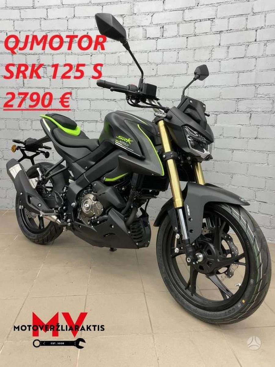 Ку Джей SRK 125R 2025 в Вильнюс, объемом двигателя 0.13 л и пробегом 3 тыс. км за 3390 €, фото 18 на AUTOMOTO.COM.LV