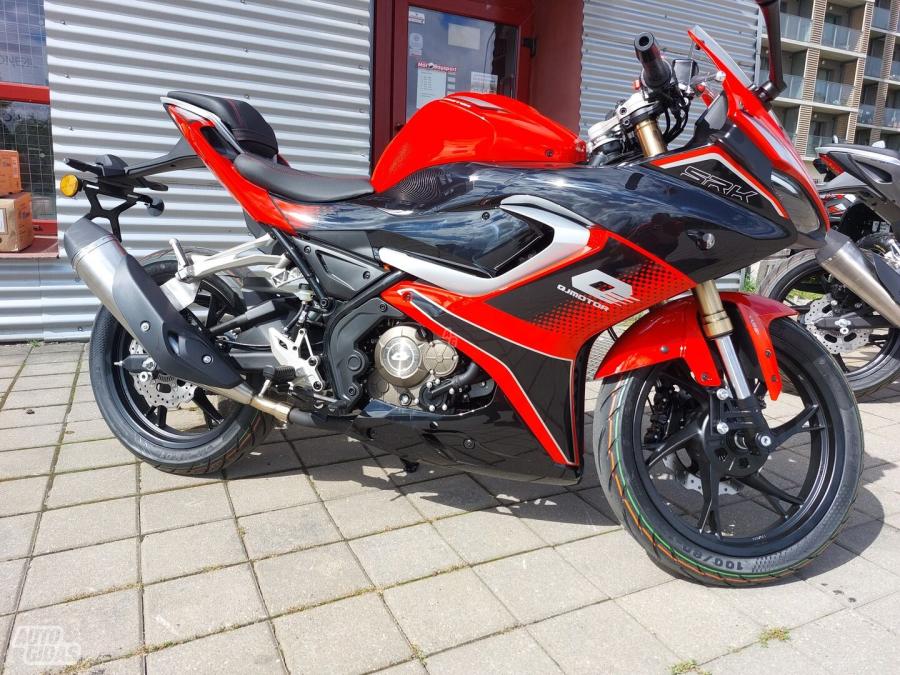 QJ Motor SRK 125R 2026 in Kaunas, with an engine capacity of 0.13 L and mileage of 0 thousand km for 3449 €, photo 10 on AUTOMOTO.COM.LV