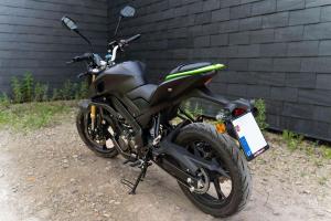 Melns QJ Motor SRK 125S 2025 Viļņa, ar dzinēja tilpumu 0.13 L un nobraukumu 4 tūkst. km par 2100 €, foto 5 vietnē AUTOMOTO.COM.LV