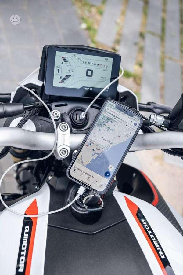 Balts QJ Motor SRK 125S 2025 Viļņa, ar dzinēja tilpumu 0.13 L un nobraukumu 1 tūkst. km par 1500 €, foto 7 vietnē AUTOMOTO.COM.LV