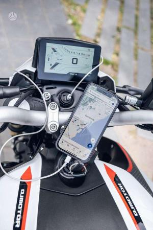 White QJ Motor SRK 125S 2025 in Vilnius, with an engine capacity of 0.13 L and mileage of 1 thousand km for 1500 €, photo 8 on AUTOMOTO.COM.LV