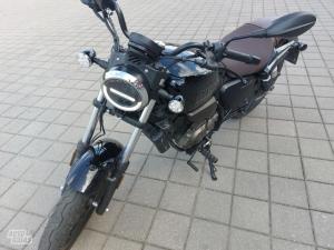 Черный Ку Джей SRV 125 2025 в Вильнюс, объемом двигателя 0.13 л и пробегом 967 тыс. км за 2699 €, фото 5 на AUTOMOTO.COM.LV
