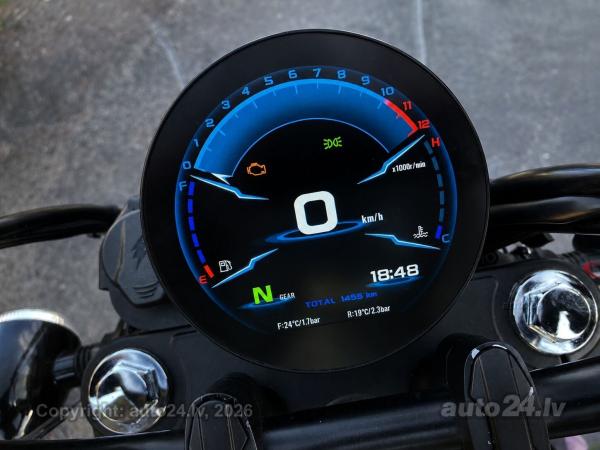 Черный Ку Джей SRV 125 2025 в Таллин, объемом двигателя 0.13 л и пробегом 2 тыс. км за 2100 €, фото 4 на AUTOMOTO.COM.LV