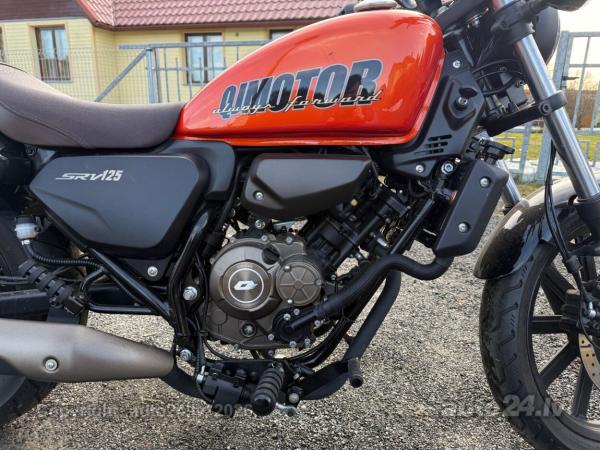 QJ Motor SRV 125 2025 in Tartu, with an engine capacity of 0.13 L and mileage of 656 thousand km for 2800 €, photo 2 on AUTOMOTO.COM.LV