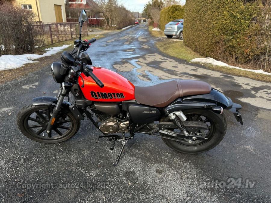 QJ Motor SRV 125 2025 Tartu, ar dzinēja tilpumu 0.13 L un nobraukumu 656 tūkst. km par 2800 €, foto 5 vietnē AUTOMOTO.COM.LV