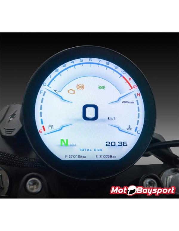 QJ Motor SRV 125 2026 in Kaunas, with an engine capacity of 0.13 L and mileage of 0 thousand km for 2699 €, photo 4 on AUTOMOTO.COM.LV