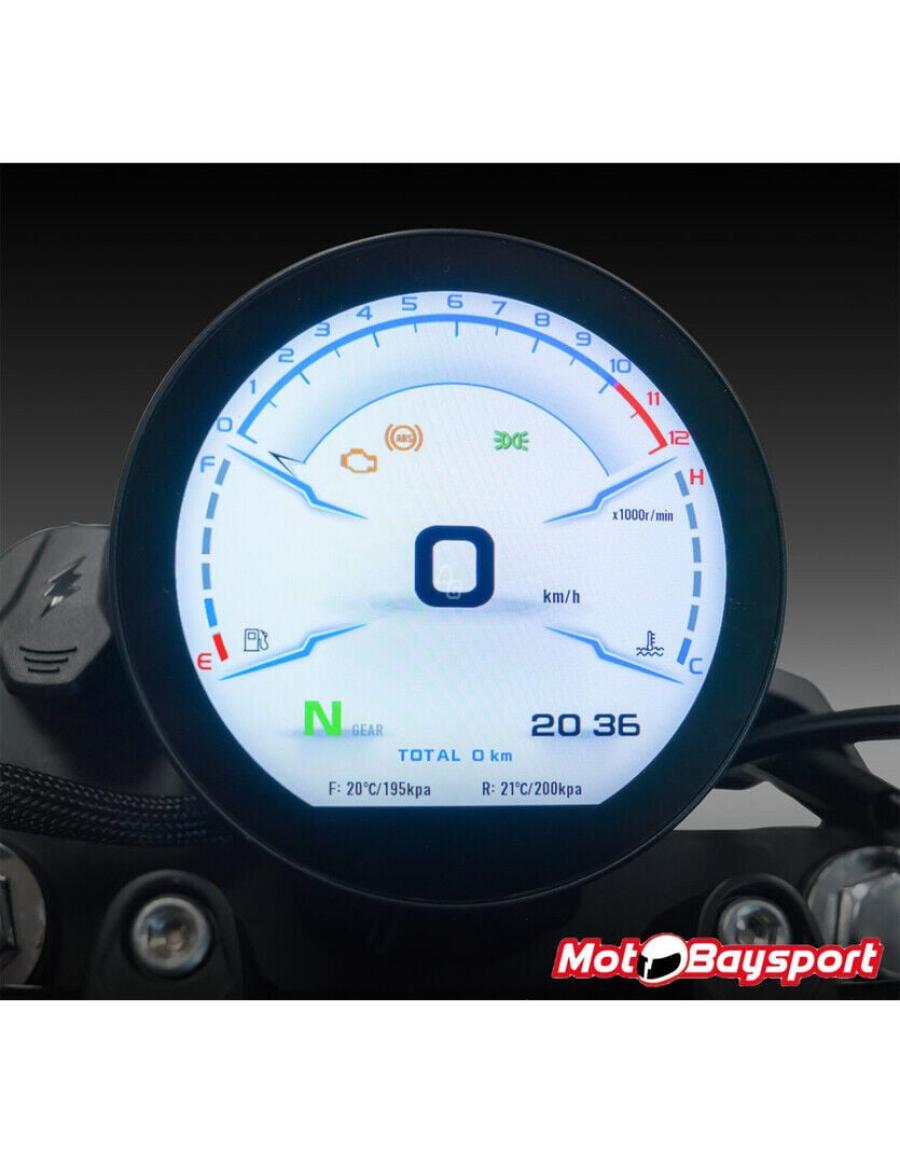 QJ Motor SRV 125 2026 in Kaunas, with an engine capacity of 0.13 L and mileage of 0 thousand km for 2699 €, photo 4 on AUTOMOTO.COM.LV