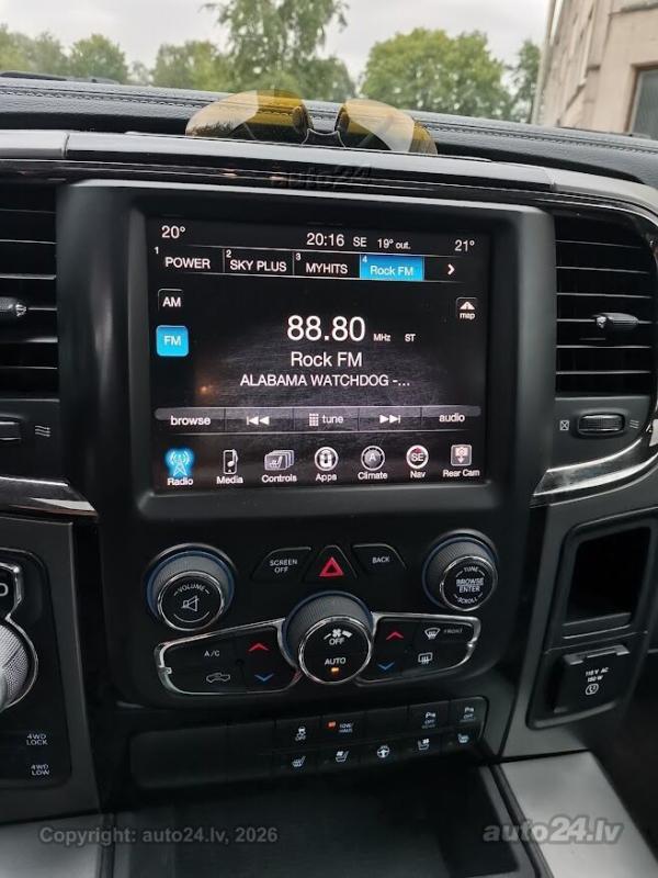 Melns Ram 1500 2016 Tallina, ar dzinēja tilpumu 5.70 L un nobraukumu 305 tūkst. km par 21750 €, foto 3 vietnē AUTOMOTO.COM.LV