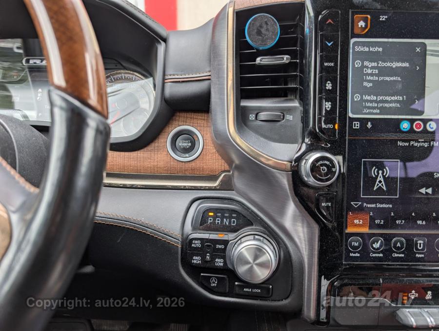 Черный Ram 1500 2020 в Таллин, объемом двигателя 5.70 л и пробегом 190 тыс. км за 45000 €, фото 10 на AUTOMOTO.COM.LV
