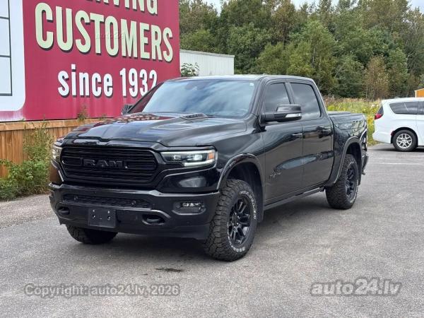 Melns Ram 1500 2022 Tallina, ar dzinēja tilpumu 5.70 L un nobraukumu 88 tūkst. km par 57900 €, foto 1 vietnē AUTOMOTO.COM.LV
