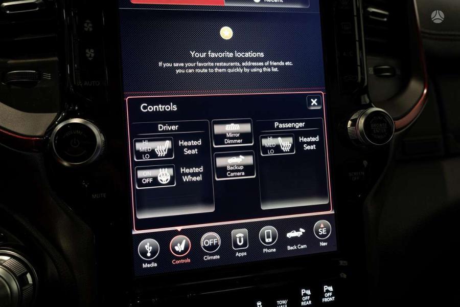 Black Ram 1500 2019 in Vilnius, with an engine capacity of 5.65 L and mileage of 28 thousand km for 44900 €, photo 30 on AUTOMOTO.COM.LV