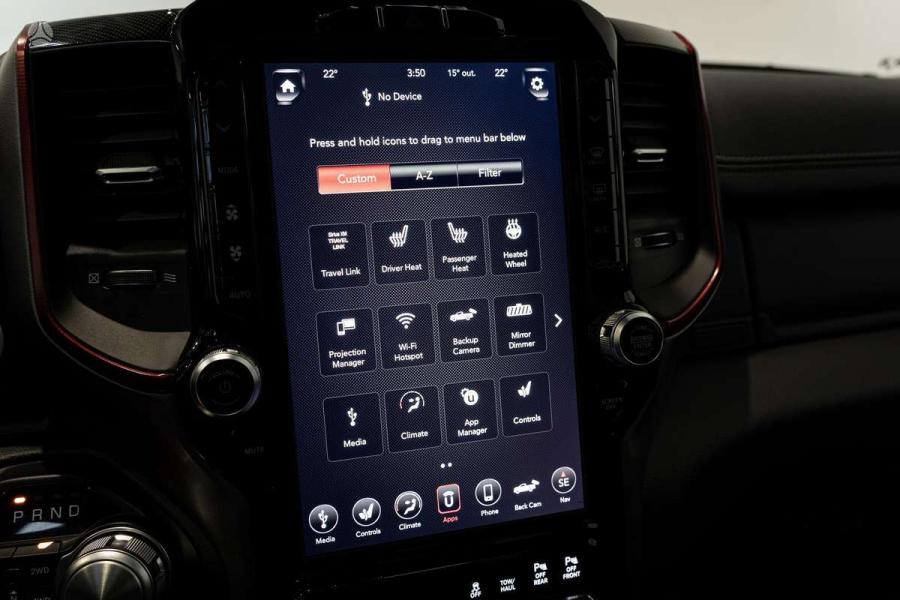 Black Ram 1500 2019 in Vilnius, with an engine capacity of 5.65 L and mileage of 28 thousand km for 44900 €, photo 32 on AUTOMOTO.COM.LV