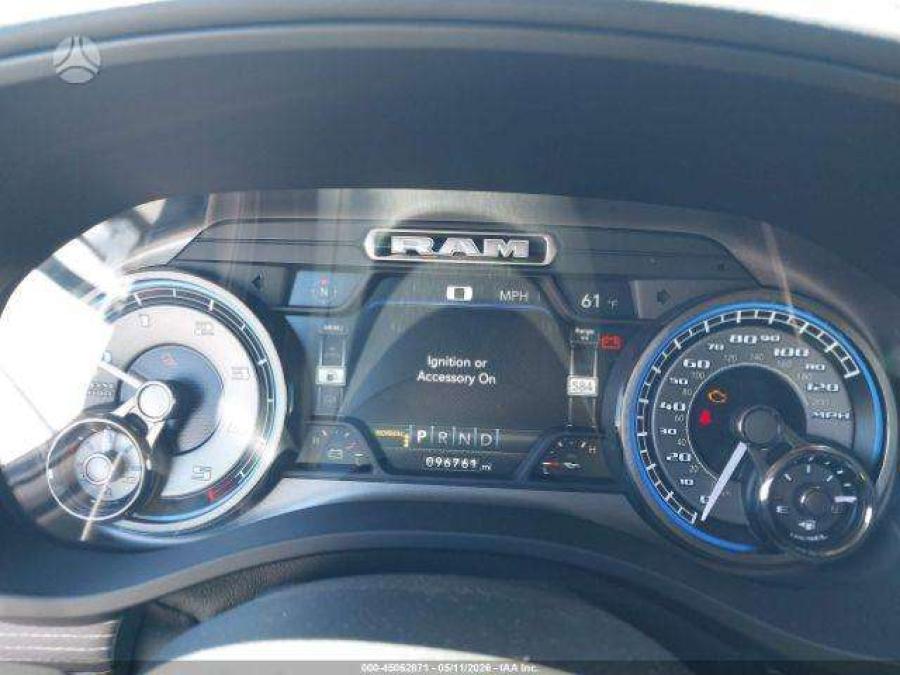 Black Ram 1500 2020 in Klaipeda, with an engine capacity of 3.00 L and mileage of 156 thousand km for 9700 €, photo 8 on AUTOMOTO.COM.LV