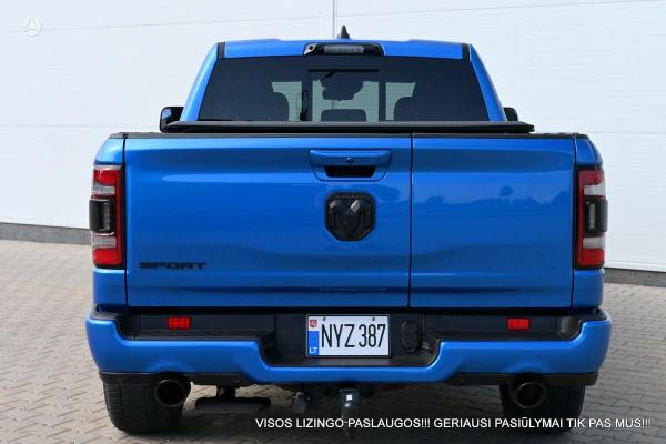 Blue Ram 1500 2021 in Kretinga, with an engine capacity of 5.65 L and mileage of 63 thousand km for 49999 €, photo 8 on AUTOMOTO.COM.LV