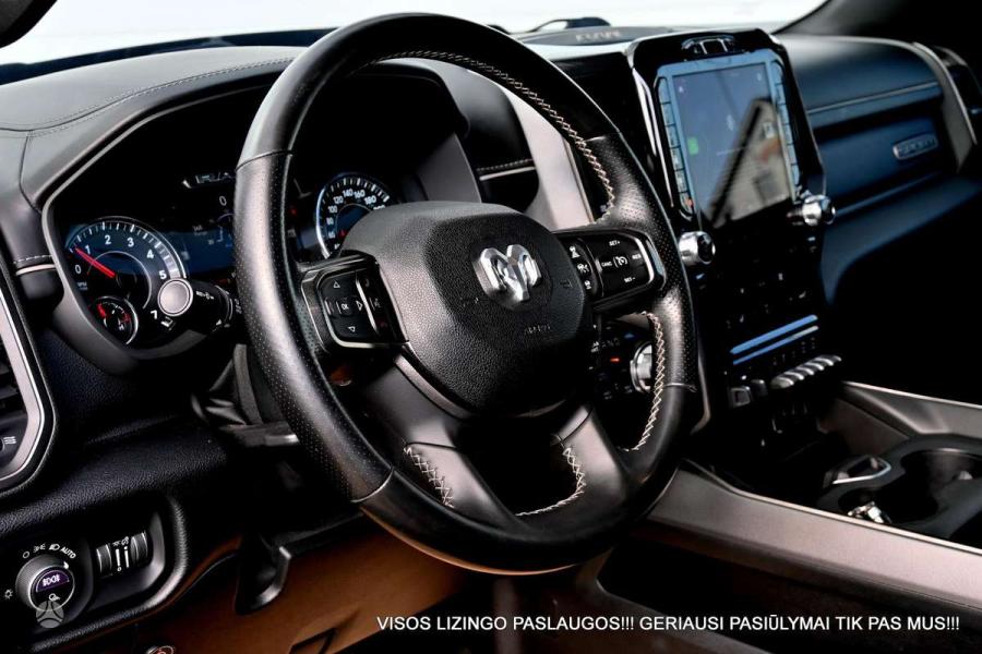 Blue Ram 1500 2021 in Kretinga, with an engine capacity of 5.65 L and mileage of 63 thousand km for 49999 €, photo 22 on AUTOMOTO.COM.LV