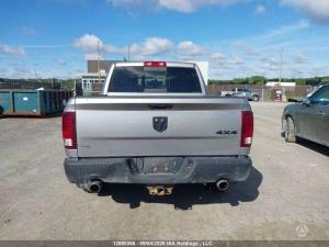 Grey Ram 1500 2021 in Klaipeda, with an engine capacity of 5.65 L and mileage of 223 thousand km for 11362 €, photo 16 on AUTOMOTO.COM.LV
